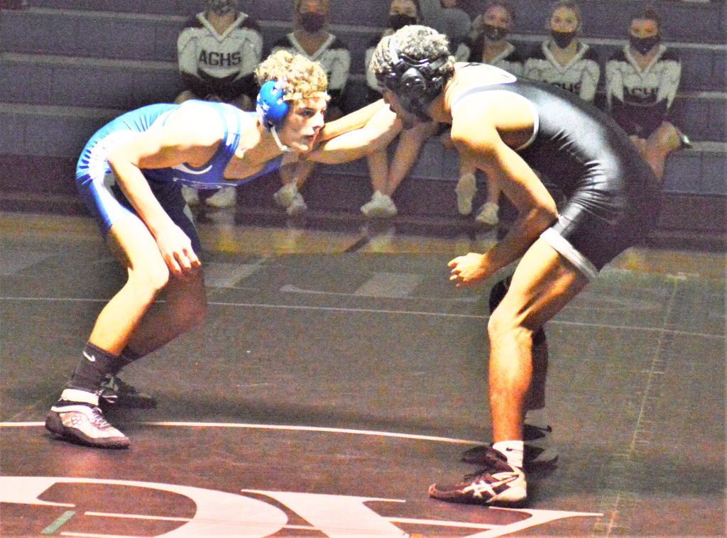 Stepping up: Falcons show off depth in wrestling win at AG - Herald ...